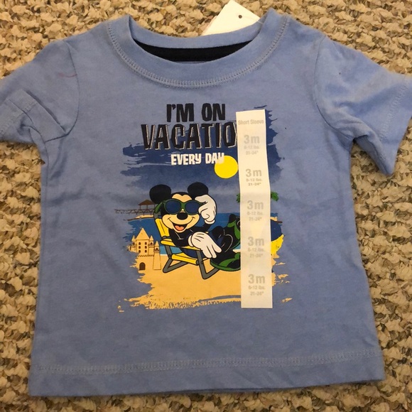 Disney | Shirts & Tops | Mickey Mouse Disney Baby Tshirt Tee | Poshmark